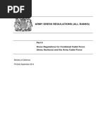Aafc Manual of Dress - All Chapters | PDF | Clothing | Sweater