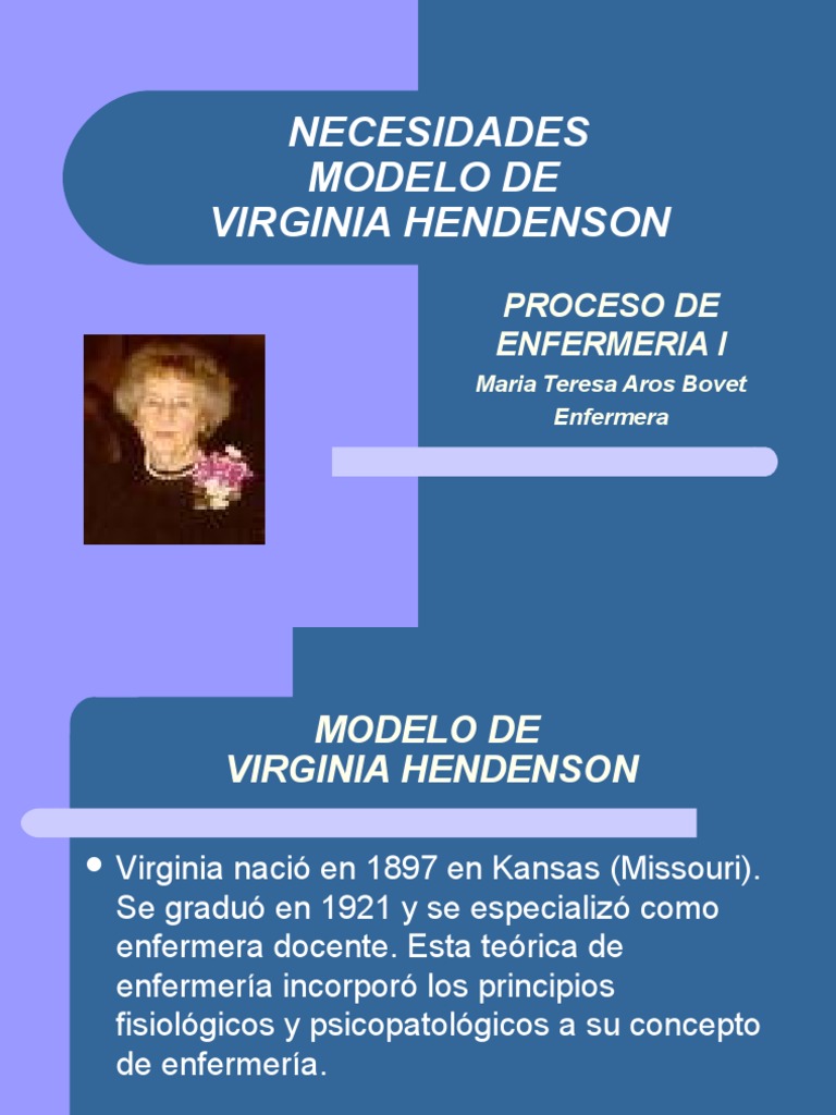 Virginia Henderson | PDF