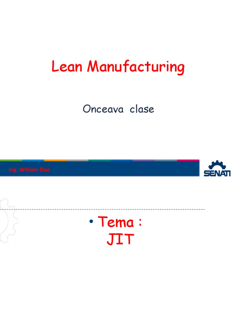Lean Manufacturing I-11 Nuevo JIT | PDF | Lean Manufacturing | Dell