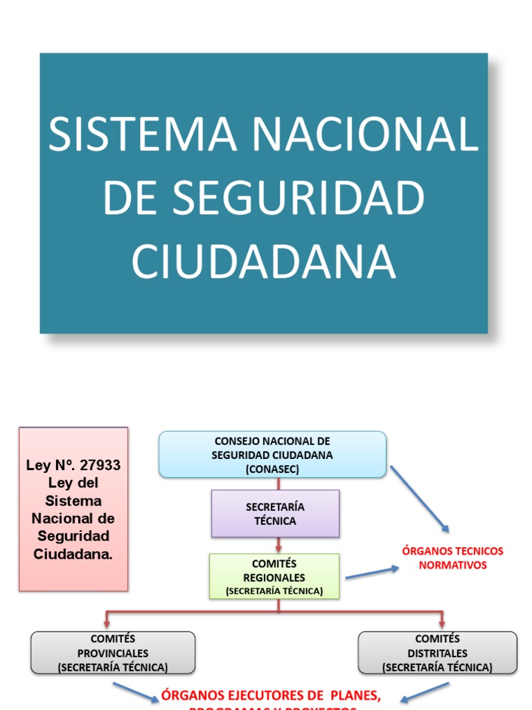 Que Es - Codisec | PDF | Ministerio (Departamento de Gobierno) | Alcalde