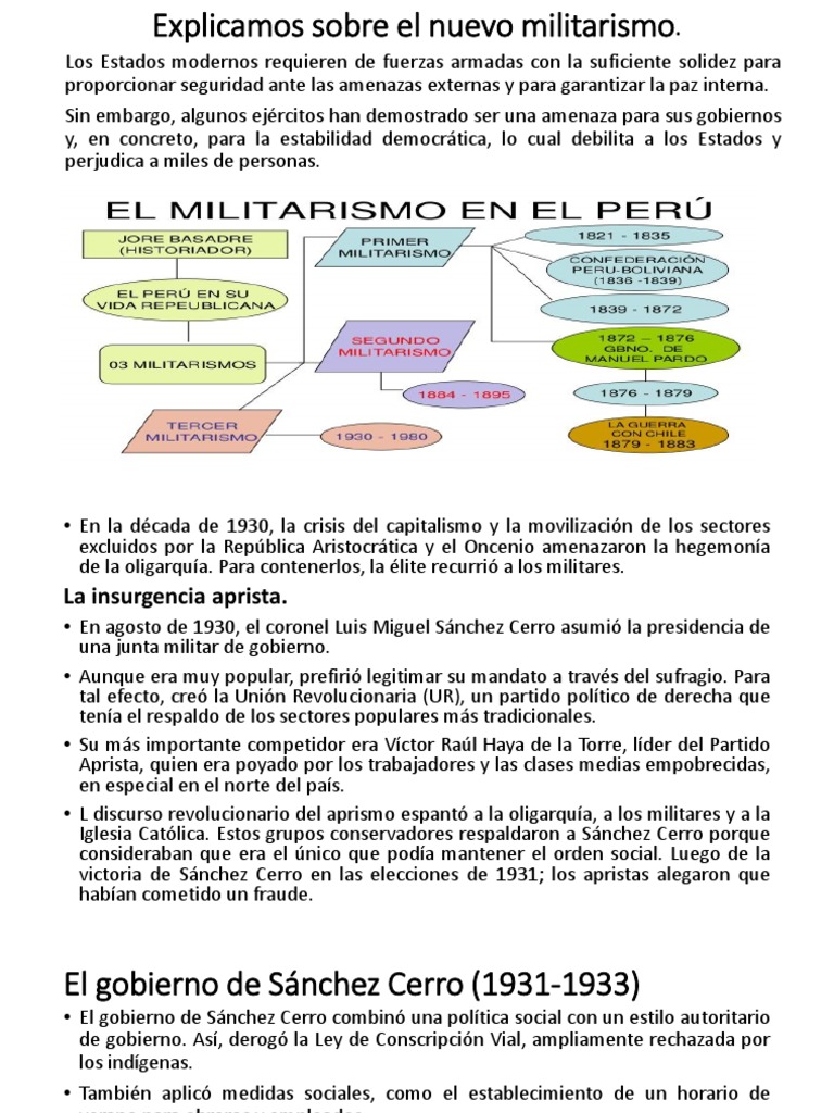 Explicamos sobre el nuevo militarismo | PDF | Gobierno