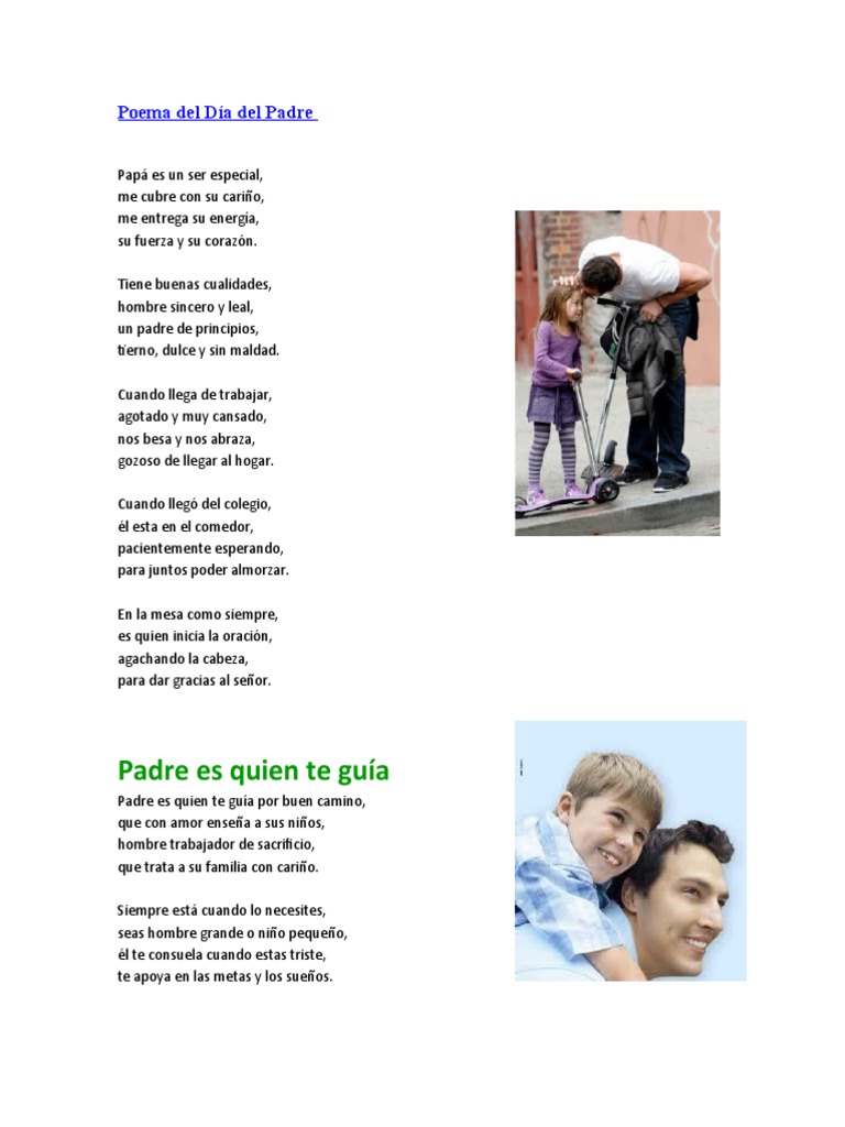 Poema Al Padre Maestro | PDF | Amor