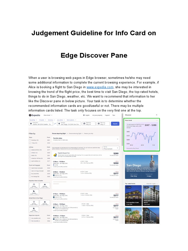 Guideline To Judge Edge Discover Info Card | PDF | World Wide Web ...