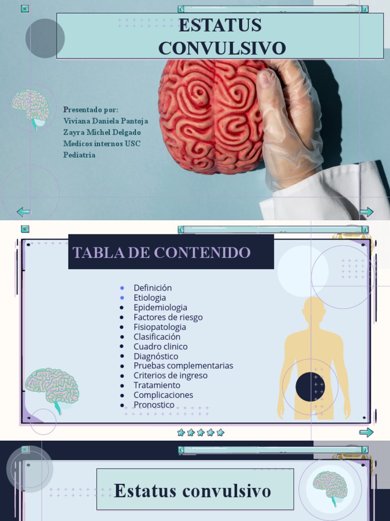 ESTATUS CONVULSIVO PEDIATRIA | PDF | Epilepsia | Benzodiazepinas