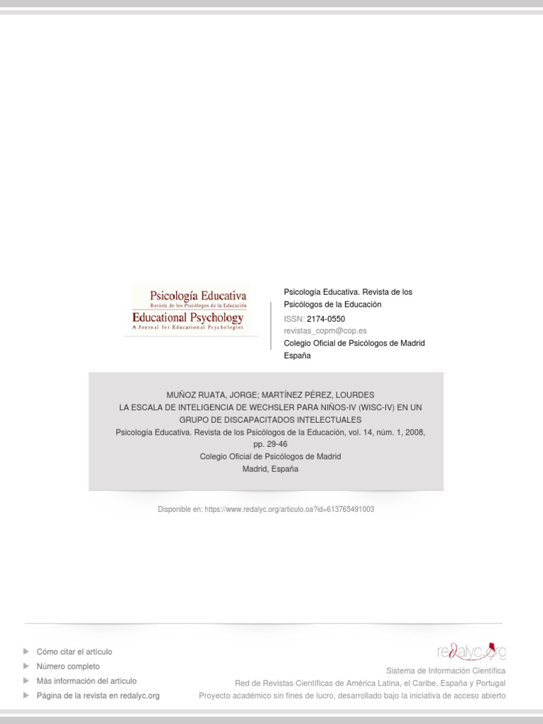 Manual Escala Wesler | PDF