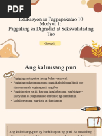 Grade 10 ESP 4th Quarter Modules Overview | PDF | Catholic Church | Truth