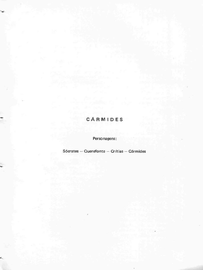 Cármides | PDF