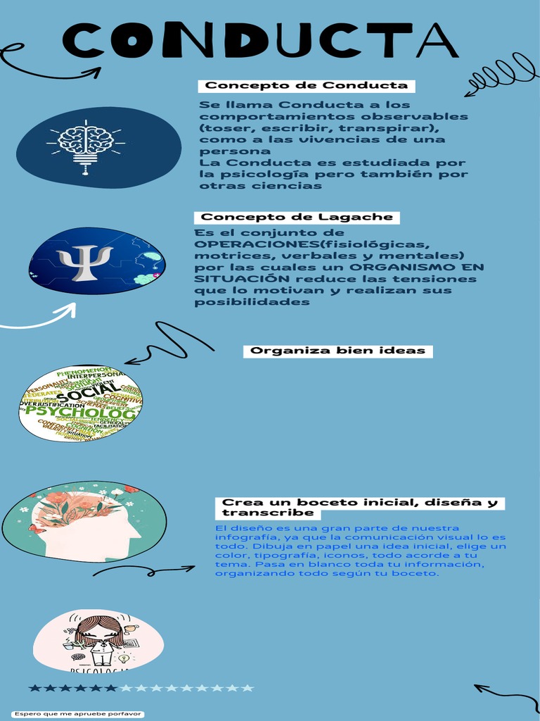 Infografía Conducta Psicología | PDF