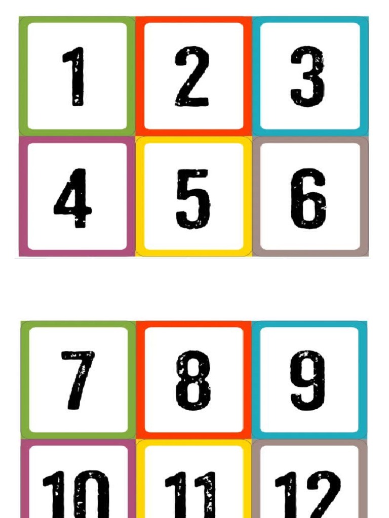 FICHAS 1 AL 30, LÑ | PDF