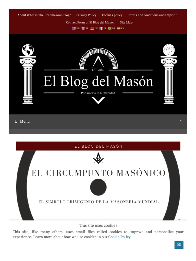 Simbología - El Circumpunto Masón | PDF | Masonería