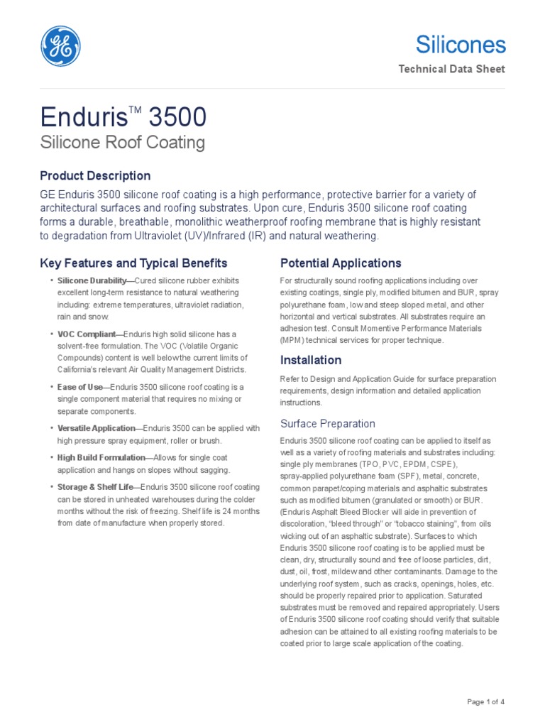 Enduris 3500 (TDS) 2022 | PDF