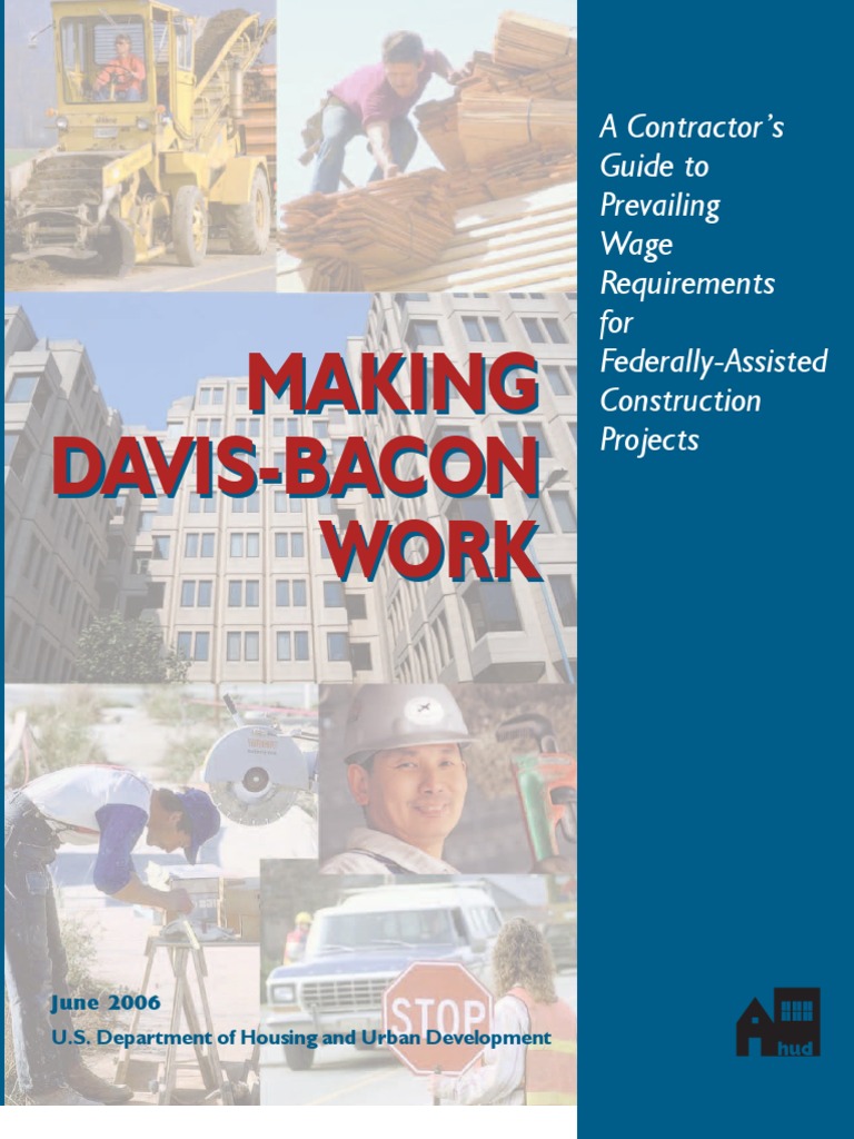 Contractor's Guide to Davis-Bacon Wages | PDF | Fair Labor Standards ...