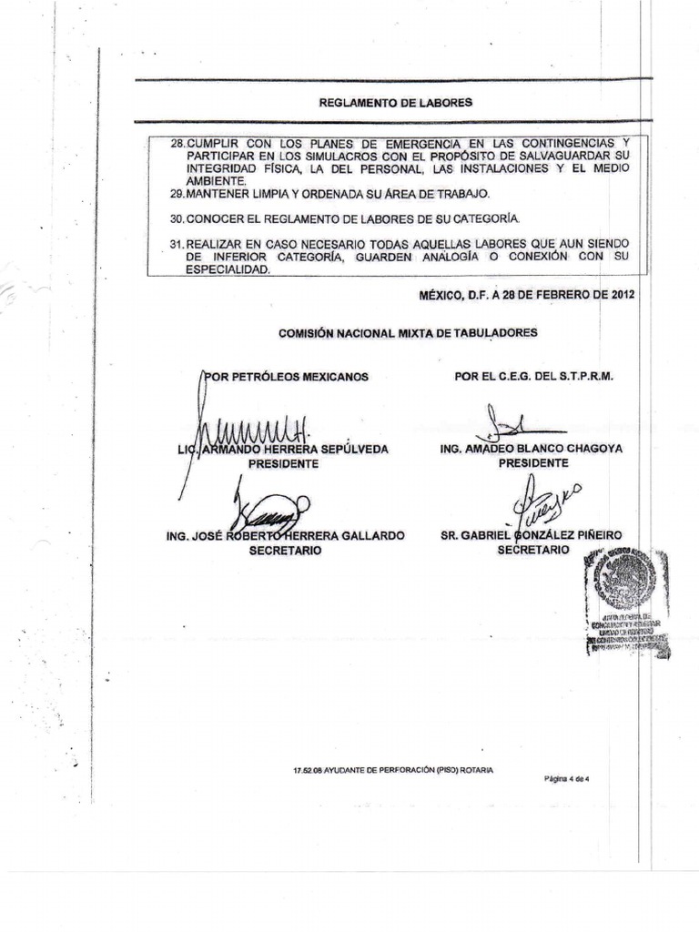 Ayudante de Perforacion (Piso) Rotaria | PDF