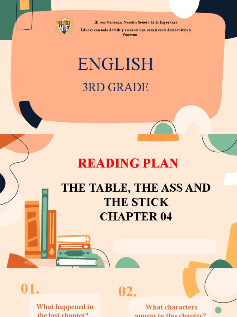 Reading Plan Chapter 4 - 3RD Grade | PDF