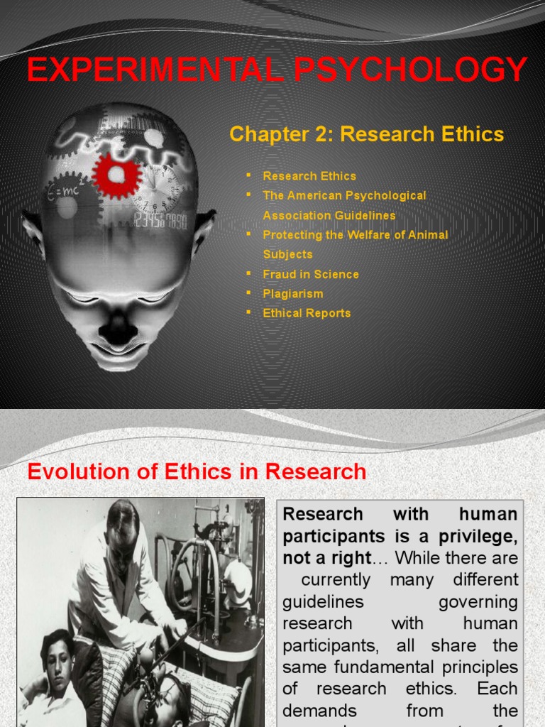 Research Ethics for Psychologists | PDF | Informed Consent | American ...