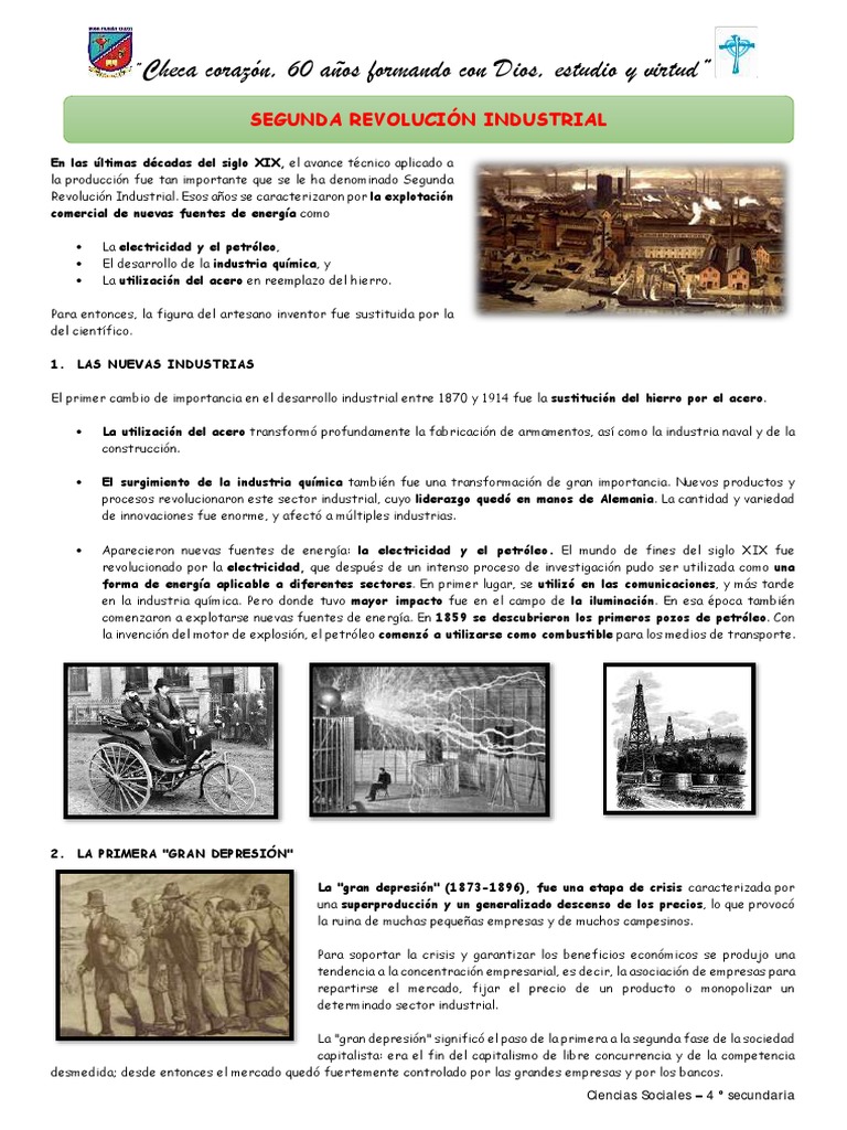 Segunda Revolucion Industrial | PDF | Capitalismo | Revolución industrial