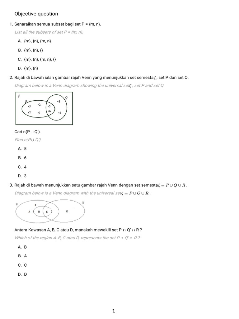 Mathematics - Mathematics F4 Bab 4 - 2022 | PDF | Mathematical Concepts