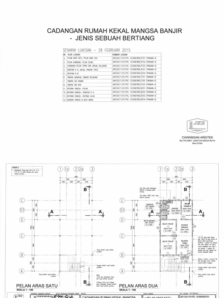 Lukisan Arkitek Rumah Sebuah Bertiang | PDF
