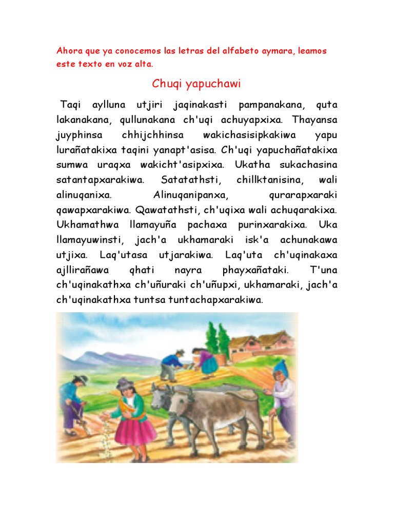 3.alfabeto Aymara | PDF