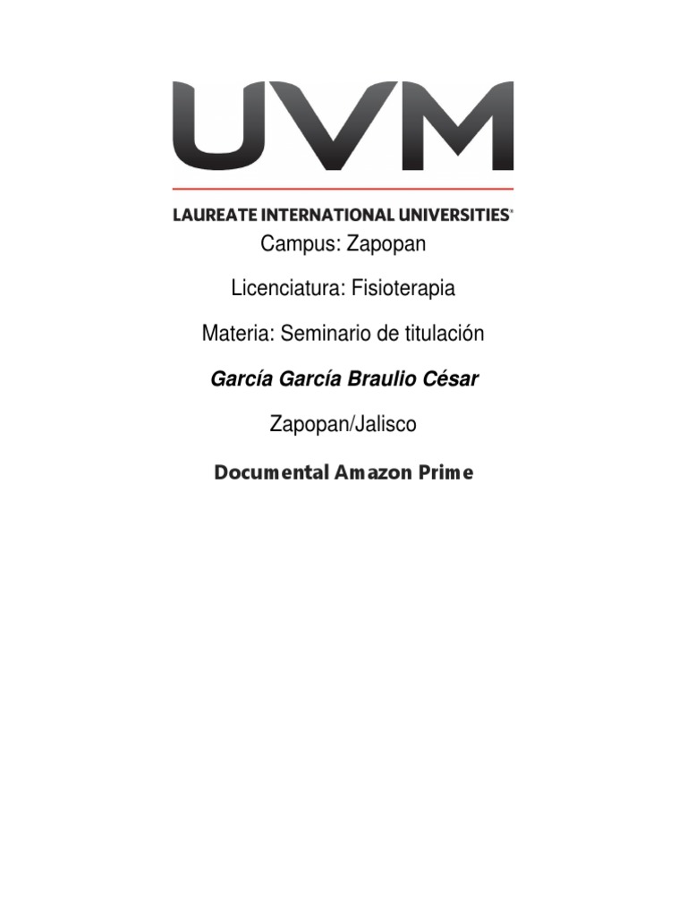 Documental Amazon Prime | PDF