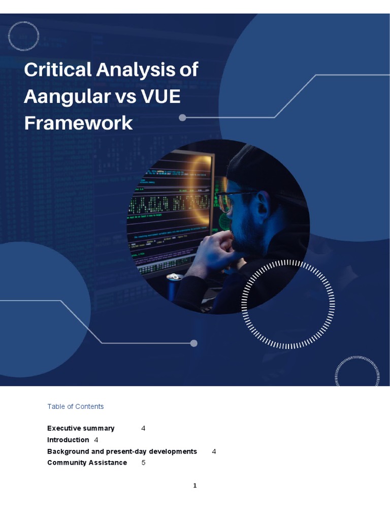 Angular Vs Vue Report | PDF | Art | Computers Angular Vs Vue Report | PDF | Art | Computers