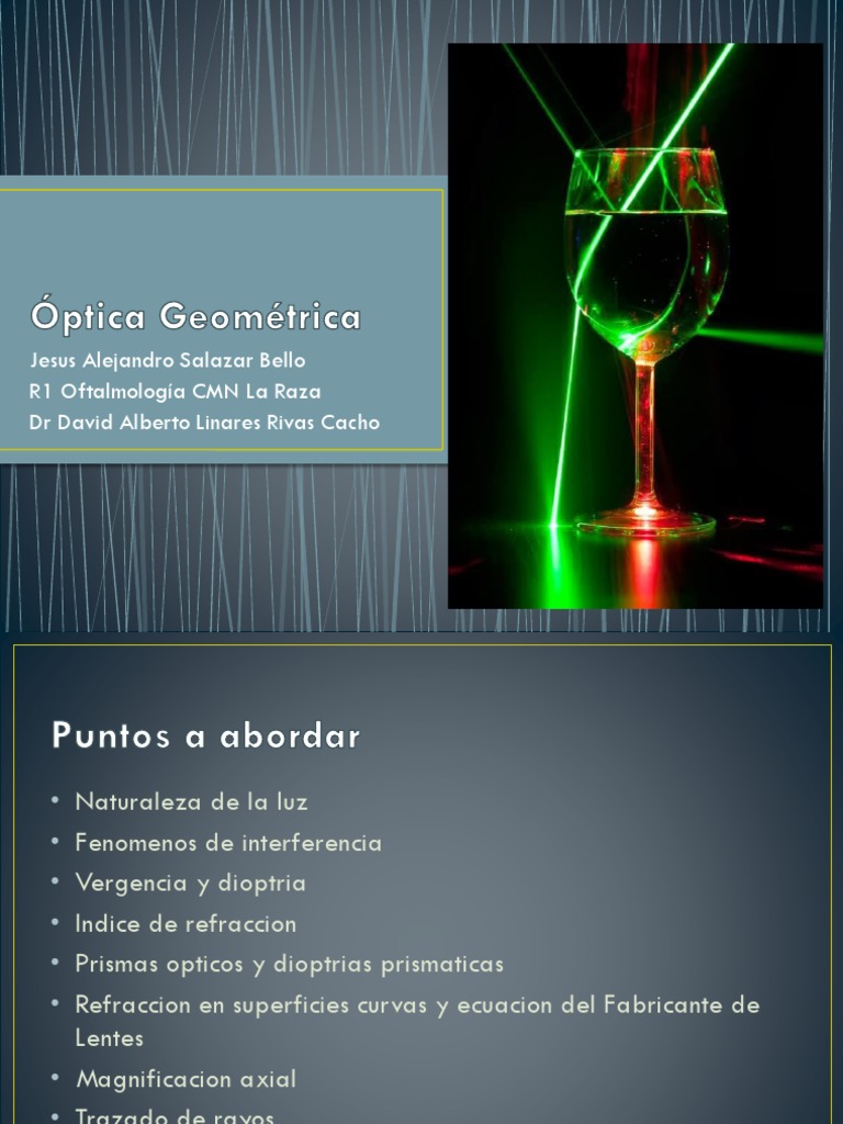 Optica geometrica | PDF