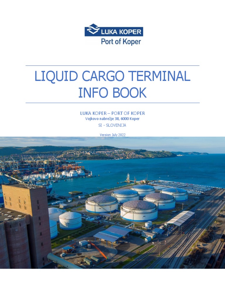 LIQUID CARGO TERMINAL BOOK July2022 | PDF