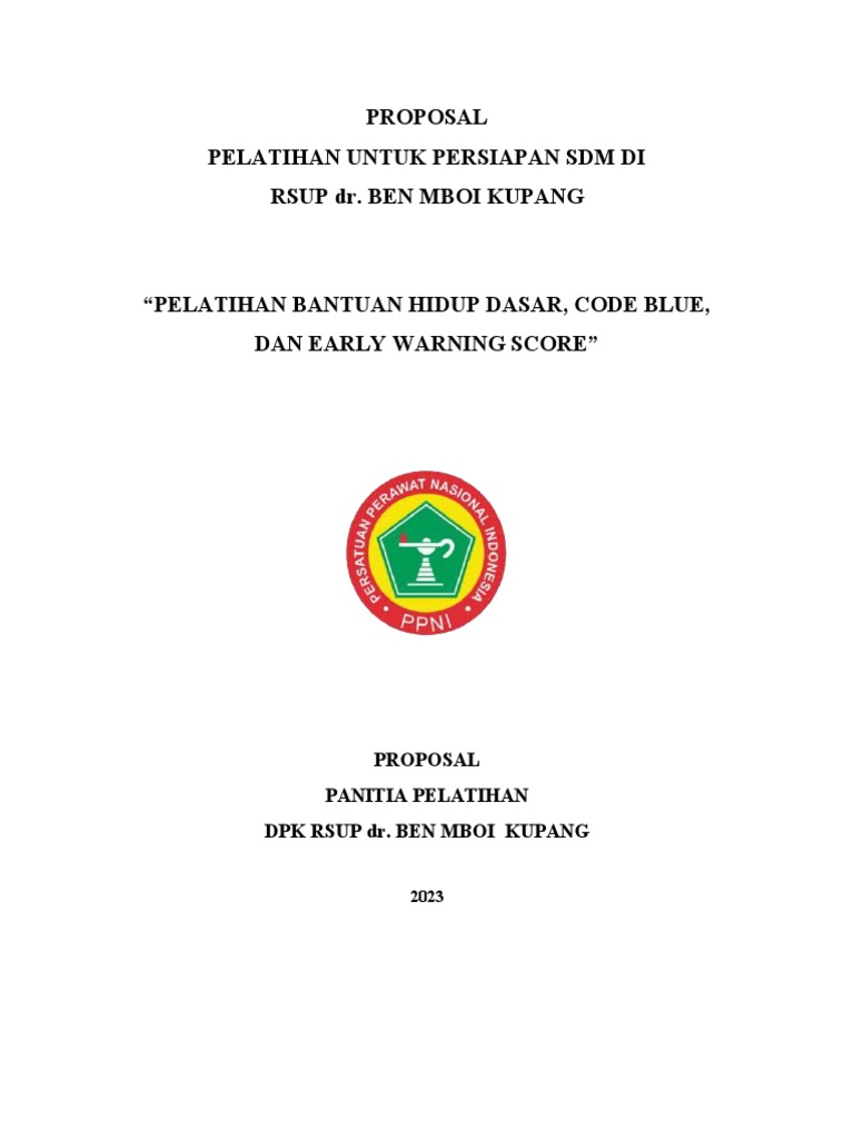 Proposal Pelatihan BHD | PDF