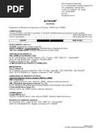 Herbicida Agricola ZethaMaxx Bula | PDF | Agricultura | Voo