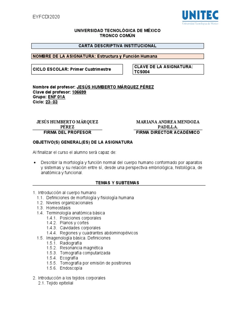 CD. Estructura y Función Humana 23-3 ENF 01A | PDF | Sistema digestivo ...