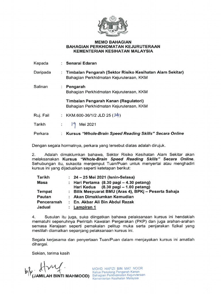 Kursus Whole Brain Speed Reading Skills Secara Online Pdf