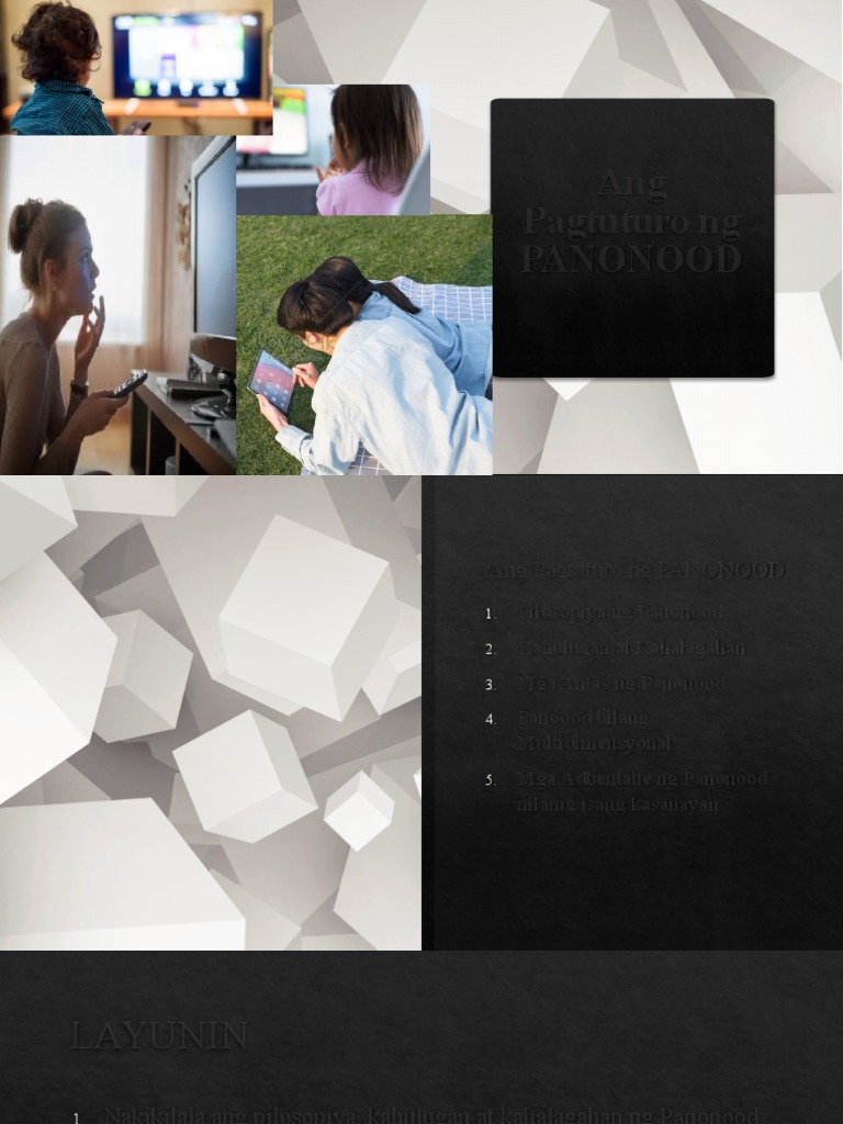 Ang Pagtuturo NG PANONOOD | PDF