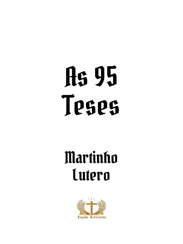 95 Teses | PDF | Indulgência | Purgatório