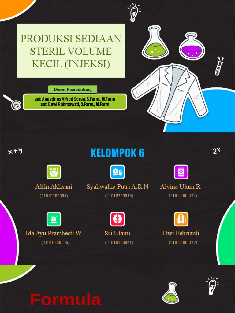 Ppt Sediaan Injeksi_kel 6-2 | PDF