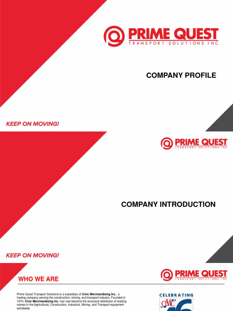 Prime Quest Transport Solutions | PDF | Business
