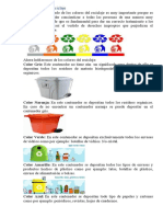 Código de Colores para Reciclaje en México | PDF | Residuos | Reciclaje