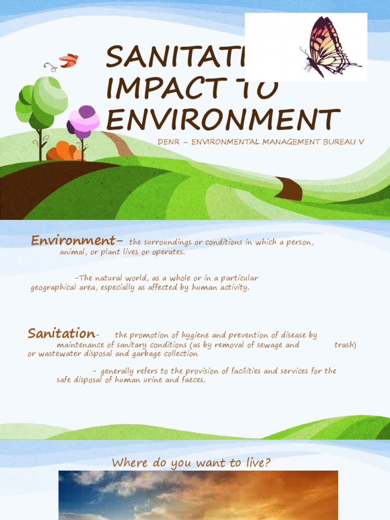 Environment and Sanitation | PDF