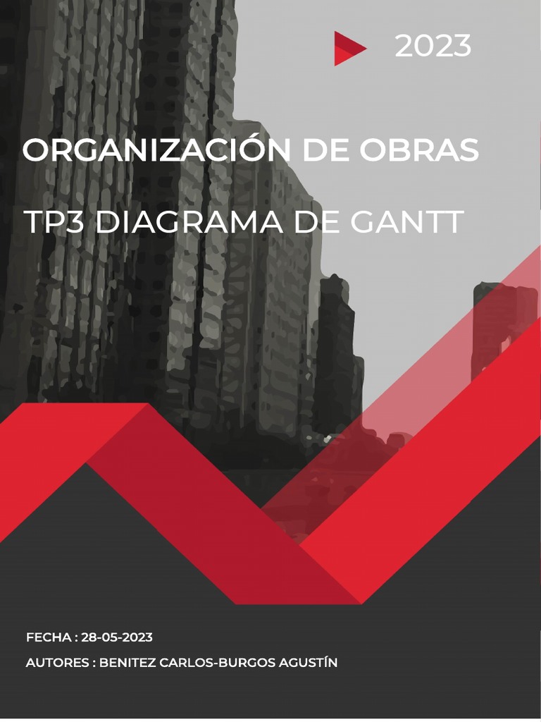 TP N°3 - Burgos - Benitez - Explicación Diagrama de Gantt | PDF | Hogar, jardinería y bricolaje