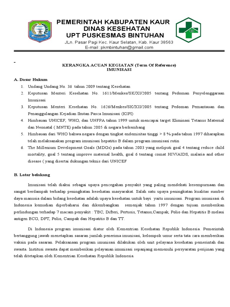 Kak Imunisasi | PDF