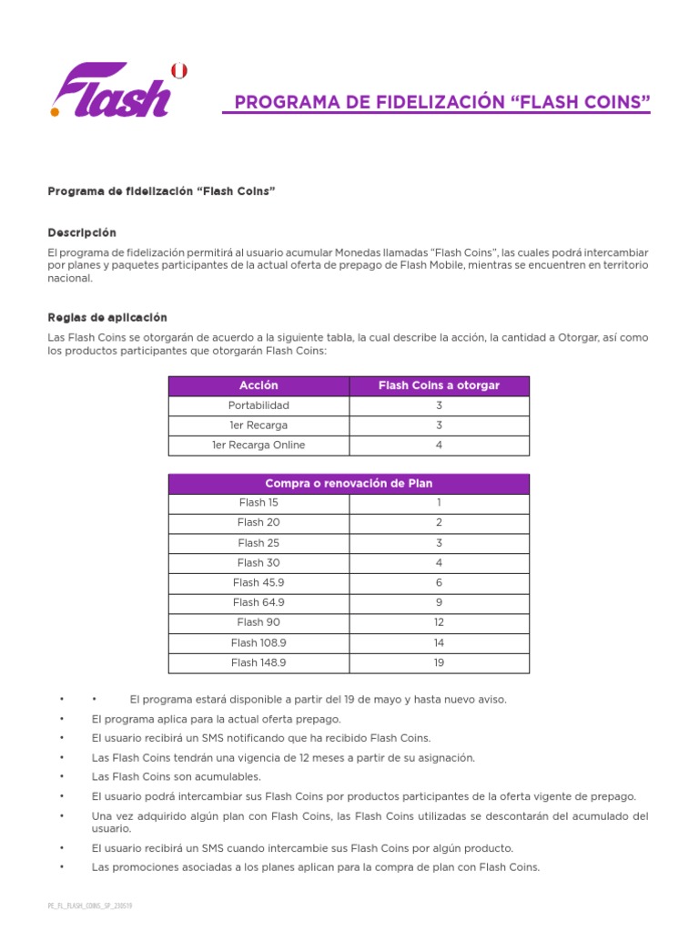 Pe Terms Flash Coins | PDF