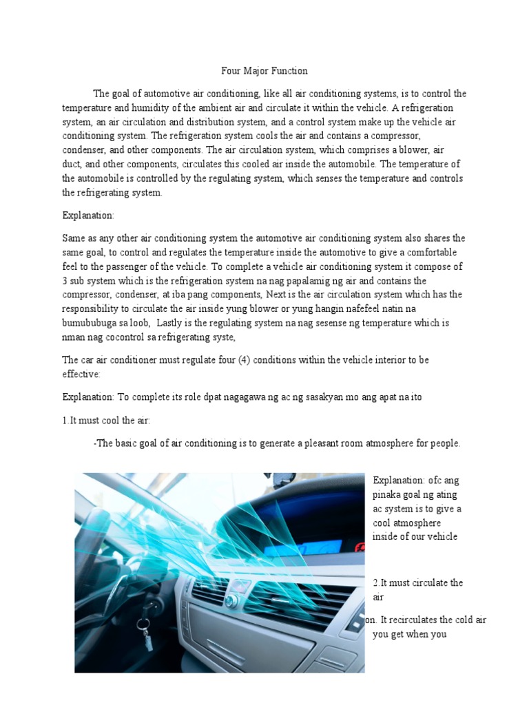 Four Major Function Pdf