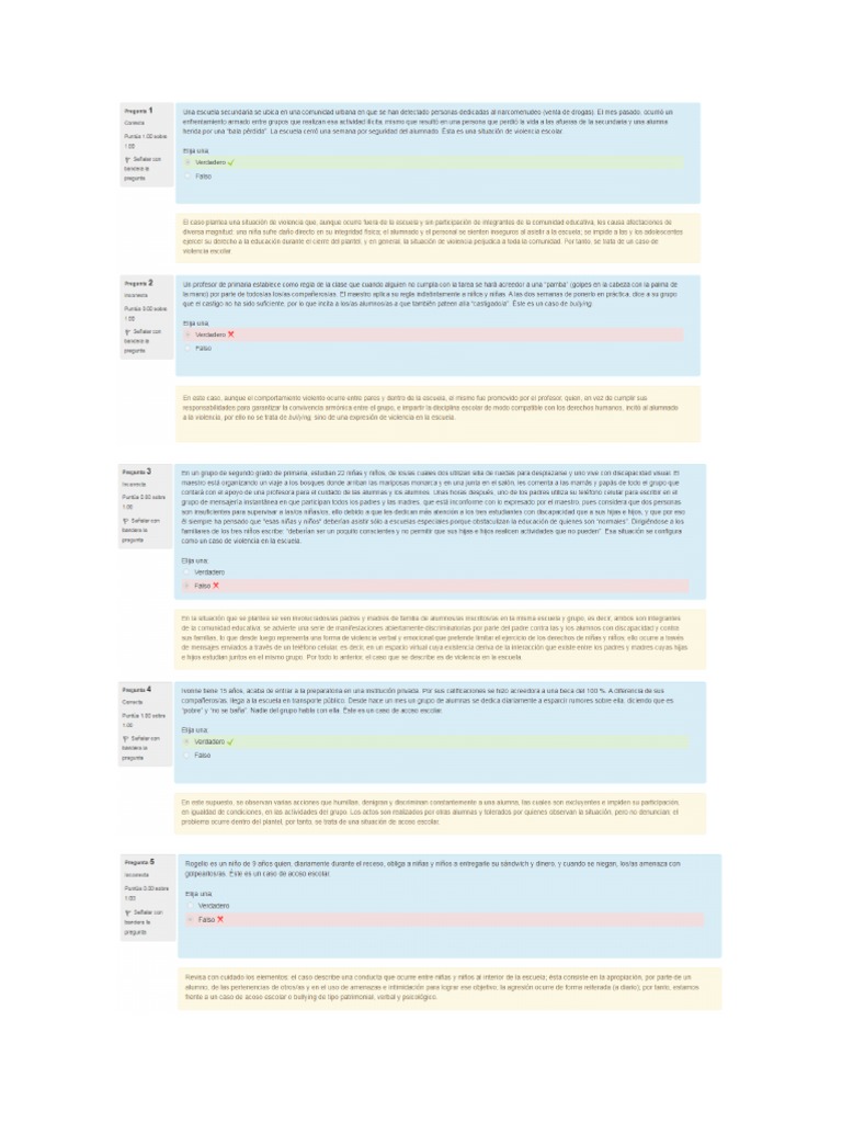 Modulo 2a Acoso Y Violencia Escolar Pdf