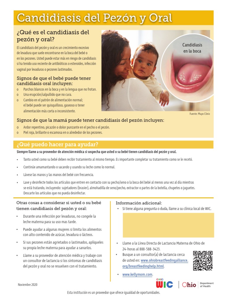 Candidiasis en Neonatos | PDF | Candidiasis | Pecho