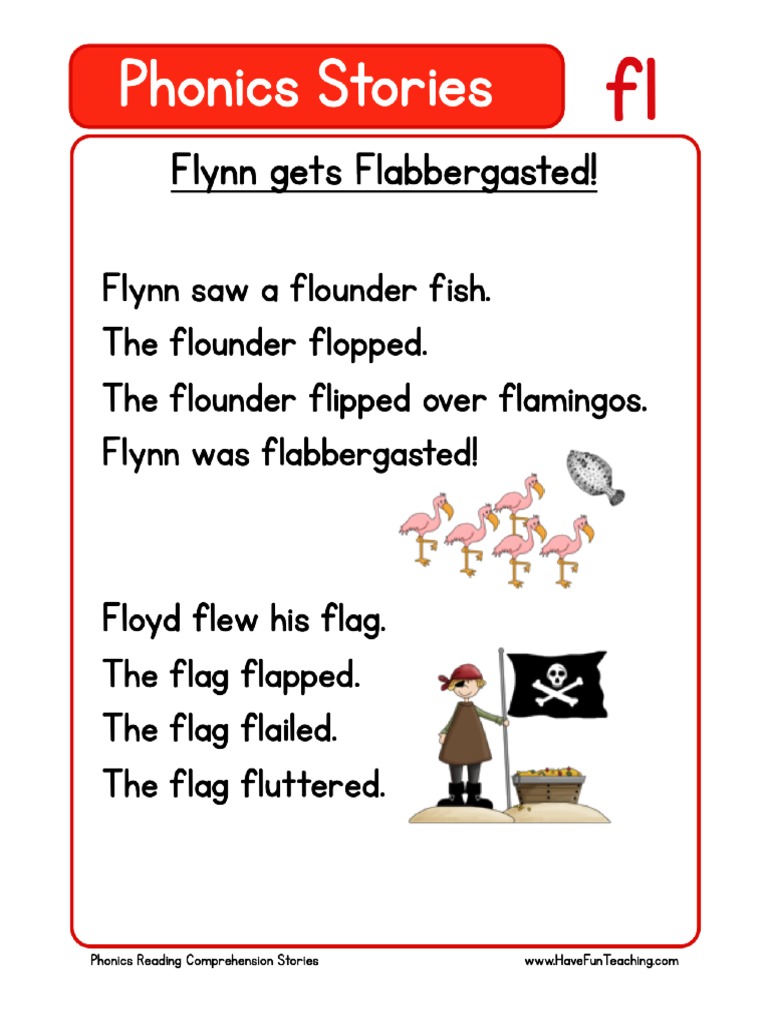 Phonics Stories Comprehension FL | PDF