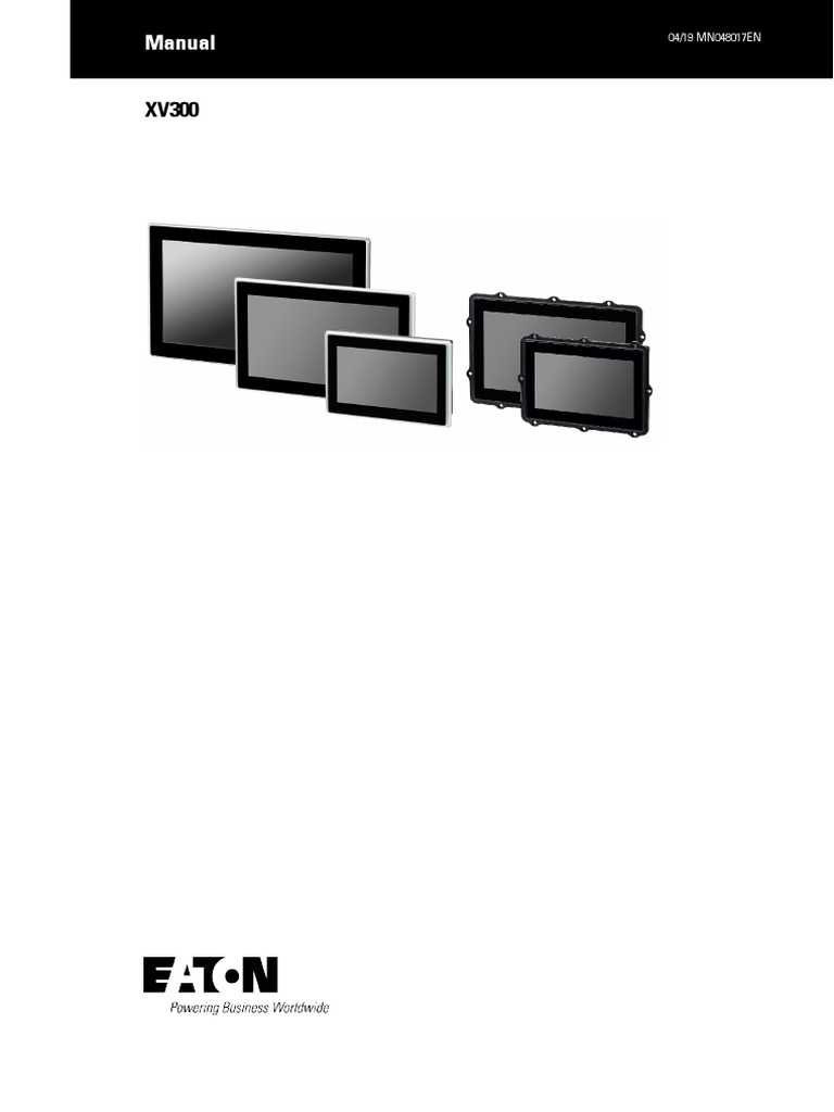 Eaton - Manual xv300 | PDF | Menu (Computing) | Programmable Logic ...