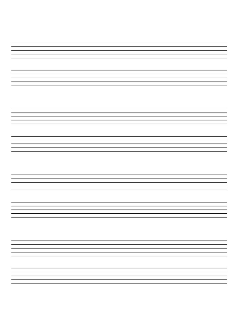 Pentagrama+6+(Piano+Pentagrama+Grande) | PDF