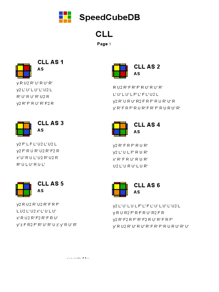 CLL 2x2 | PDF