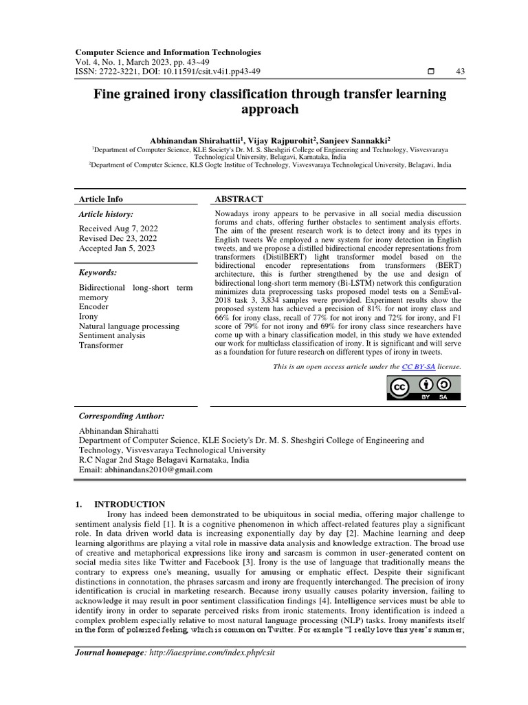 Fine Grained Irony Classification Through Transfer Learning Approach ...