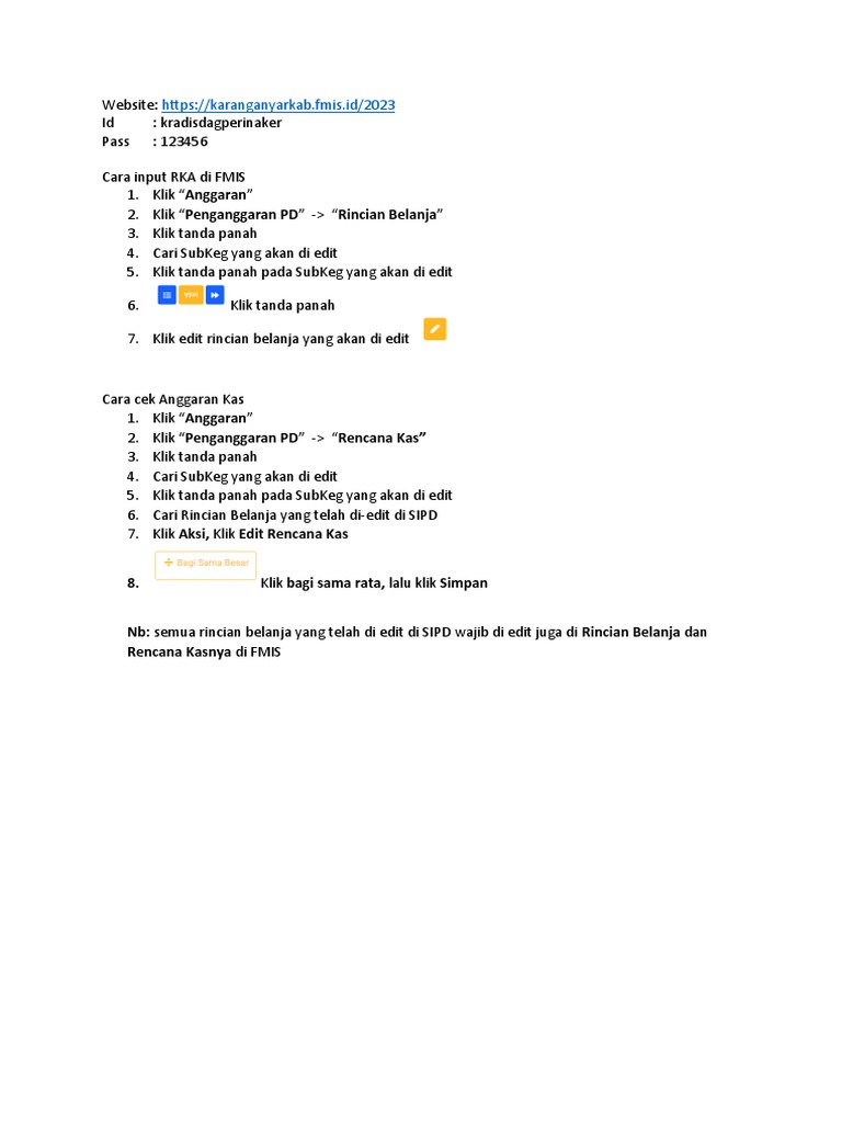 Tutorial Sipd Fmis | PDF