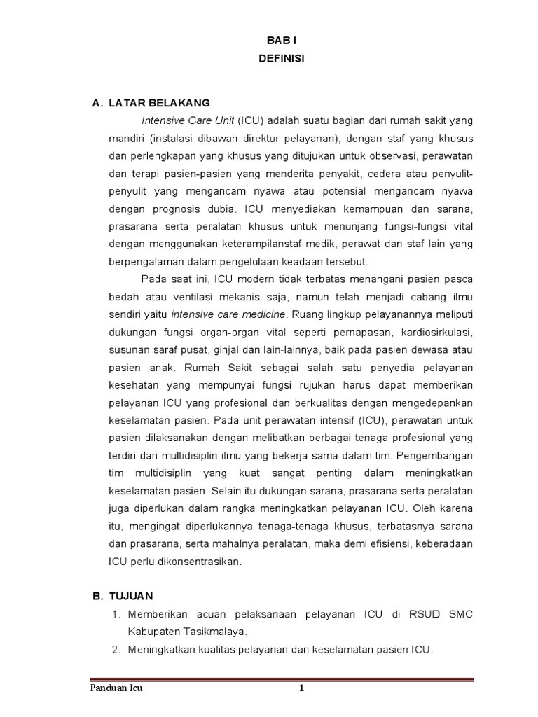 Panduan Icu | PDF | Pengembangan Diri